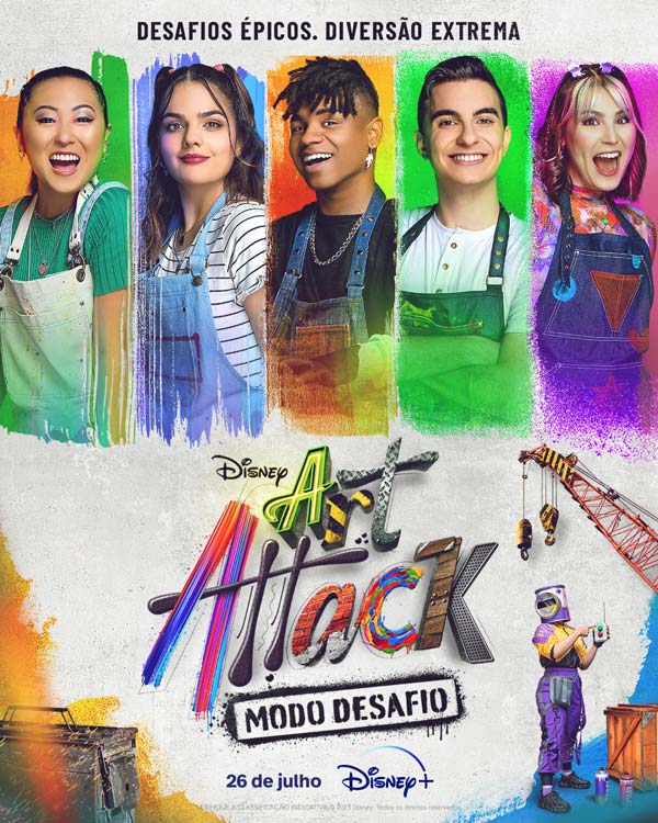 Art Attack: Modo Desafio – Nova série traz desafios épicos – Tudo Pop