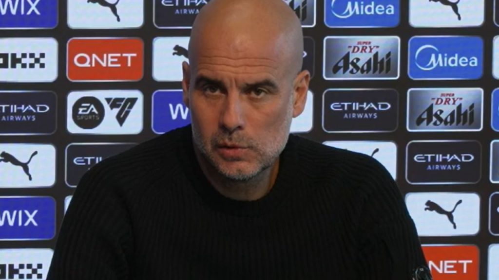 Guardiola surpreende ao falar sobre possível saída do City Guardiola surpreende ao falar sobre possível saída do City